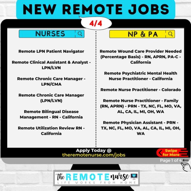 The Remote Nurse – Connecting Nurses, Nurse Practitioners, and ...