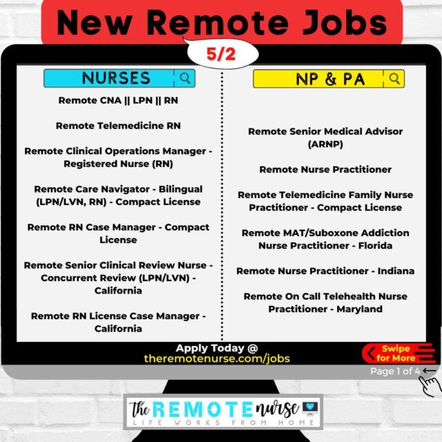 The Remote Nurse – Connecting Nurses, Nurse Practitioners, and ...
