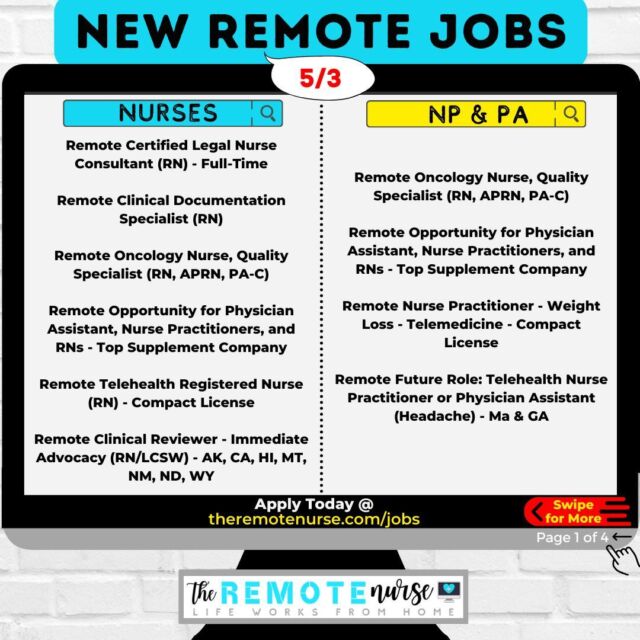 The Remote Nurse – Connecting Nurses, Nurse Practitioners, and ...