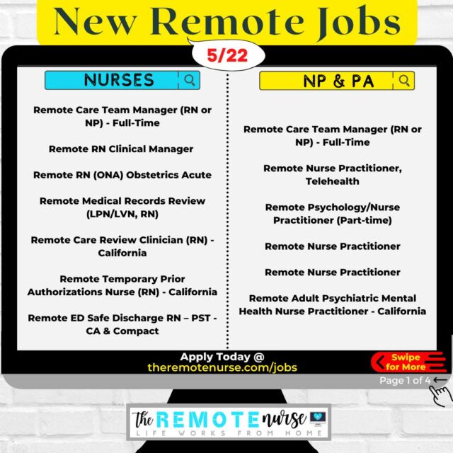 The Remote Nurse – Connecting Nurses, Nurse Practitioners, and ...