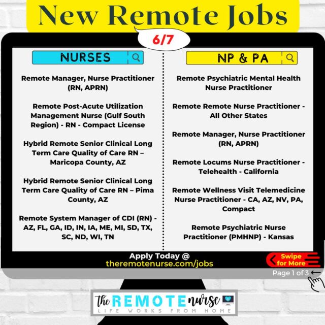 The Remote Nurse – Connecting Nurses, Nurse Practitioners, and ...