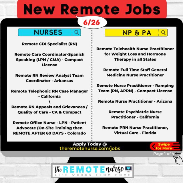 The Remote Nurse – Connecting Nurses, Nurse Practitioners, and ...