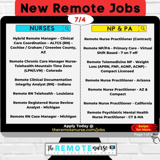 The Remote Nurse – Connecting Nurses, Nurse Practitioners, and ...