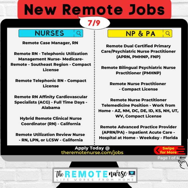 The Remote Nurse – Connecting Nurses, Nurse Practitioners, and ...