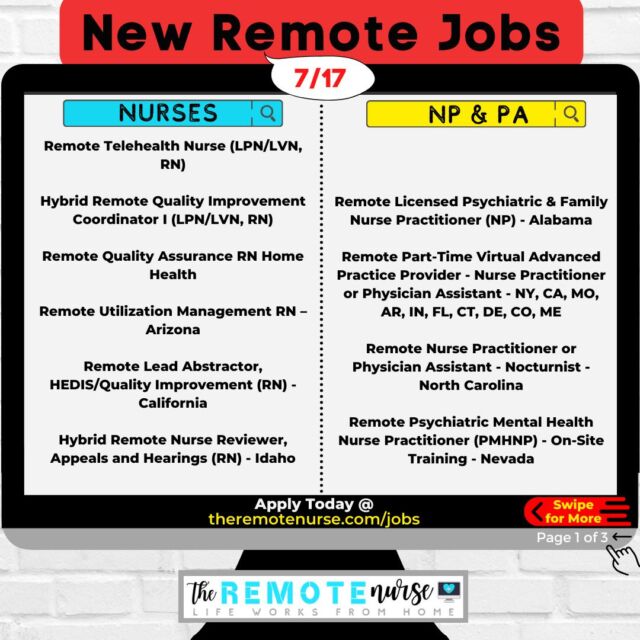 The Remote Nurse – Connecting Nurses, Nurse Practitioners, and ...