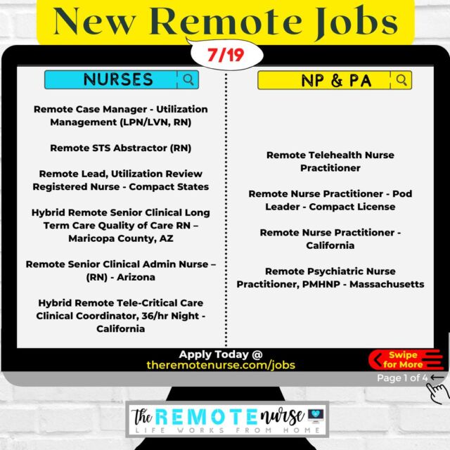 The Remote Nurse – Connecting Nurses, Nurse Practitioners, and ...