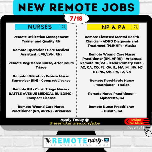 The Remote Nurse – Connecting Nurses, Nurse Practitioners, and ...