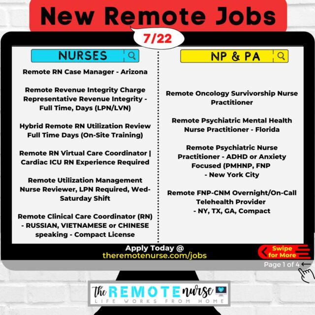 The Remote Nurse – Connecting Nurses, Nurse Practitioners, and ...