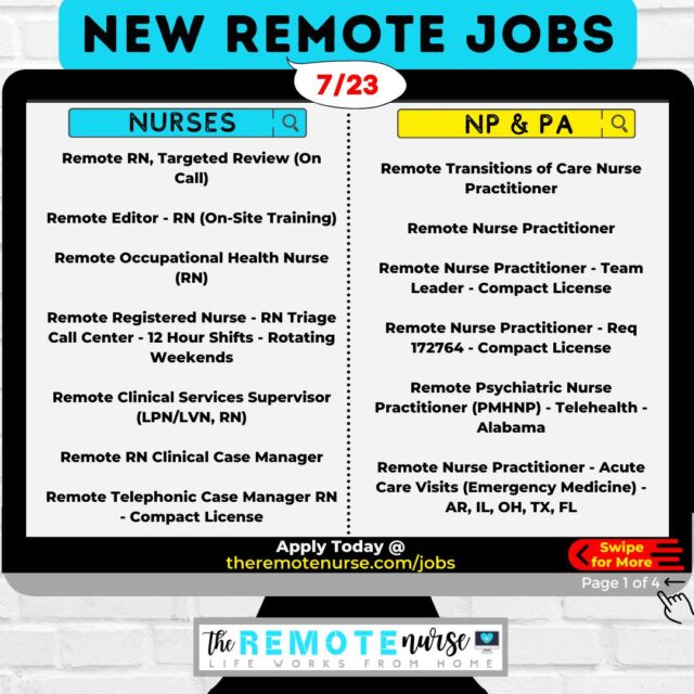 The Remote Nurse – Connecting Nurses, Nurse Practitioners, and ...