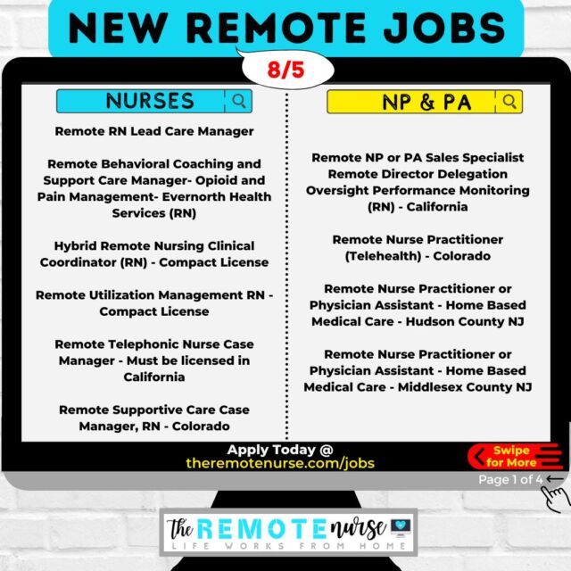 The Remote Nurse – Connecting Nurses, Nurse Practitioners, and ...