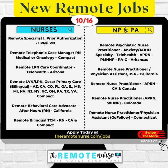 The Remote Nurse – Connecting Nurses, Nurse Practitioners, and ...