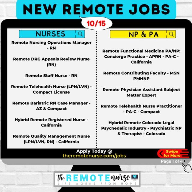 The Remote Nurse – Connecting Nurses, Nurse Practitioners, and ...