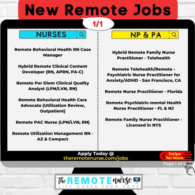 The Remote Nurse – Connecting Nurses, Nurse Practitioners, and ...
